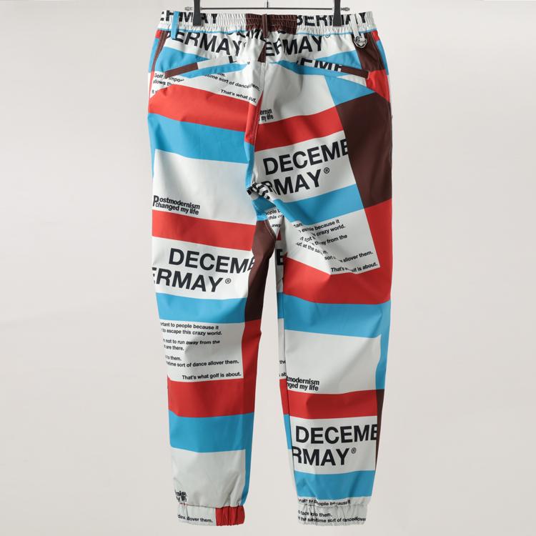 ディセンバーメイ ゴルフ パンツ メンズ ジョガーパンツ ストレッチ 撥