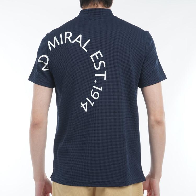 Admiral Golf（アドミラルゴルフ） シャツ モックシャツ メンズ 半袖