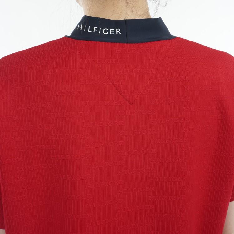 トミーヒルフィガー ゴルフ モックシャツ レディース 半袖 シャツ