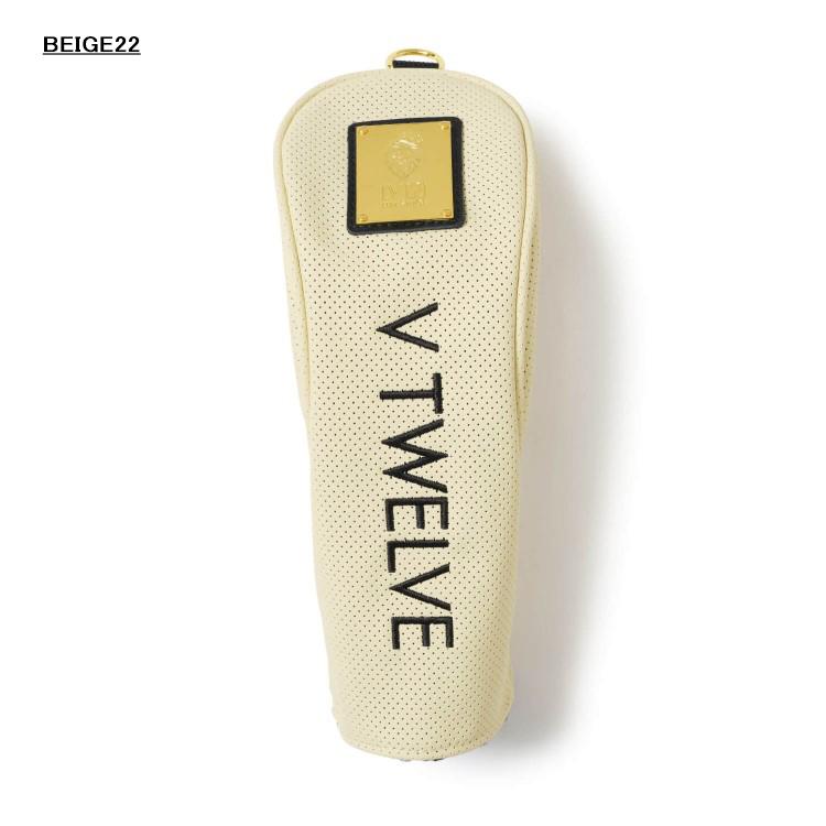 V12（ヴィ・トゥエルヴ） ゴルフ ゴルフ ヘッドカバー フェアウェイ