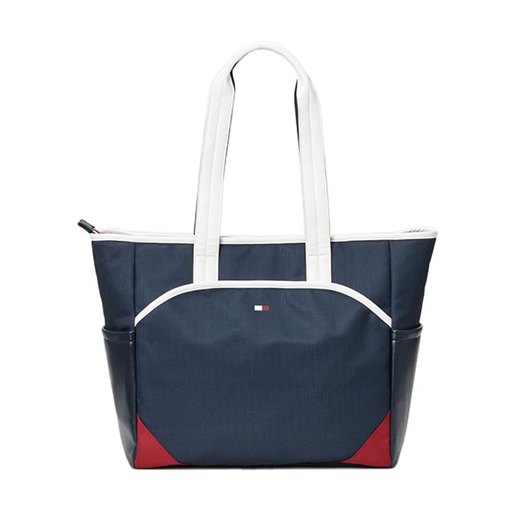 トミーヒルフィガー ゴルフ トートバッグ メンズ レディース バッグ マグネット付きポケット ゴルフバッグ ブランド ロゴ ライン THMG5FT6   GOLF TOMMY HILFIGER GOLF（トミー ヒルフィガー ゴルフ） トミー