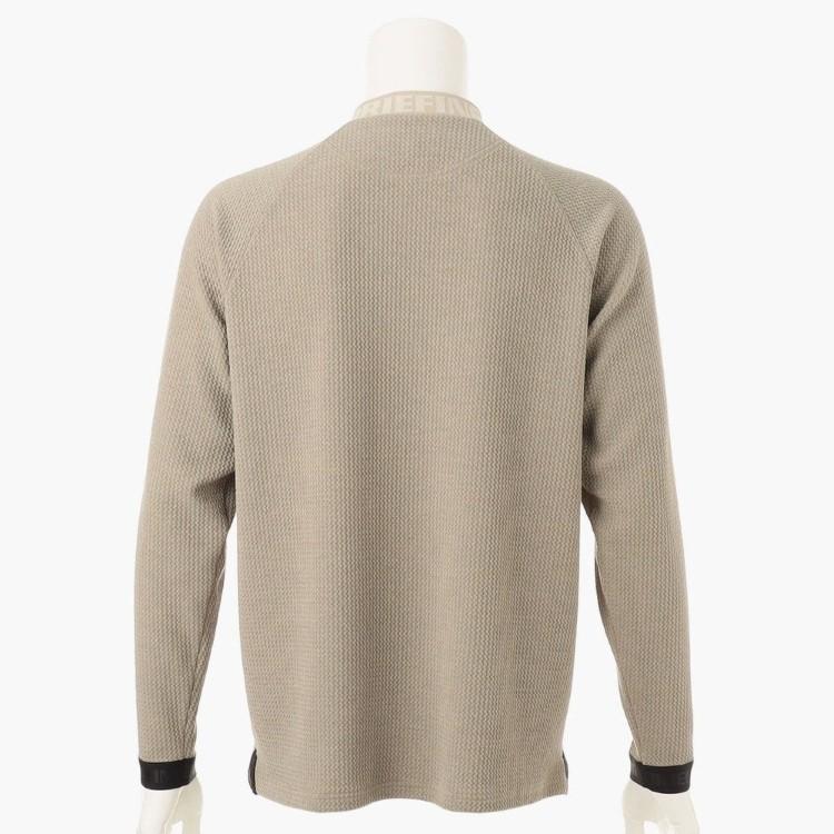 ブリーフィング ゴルフ モックシャツ メンズ 長袖 シャツ ハイネック モックネック サーマル 保温性 ストレッチ リラックスフィット ゴルフウェア ブランド ロゴ BRIEFING GOLF BRG253M73 BRIEFING GOLF（ブリーフィングゴルフ） ブリーフィング ゴルフ モック