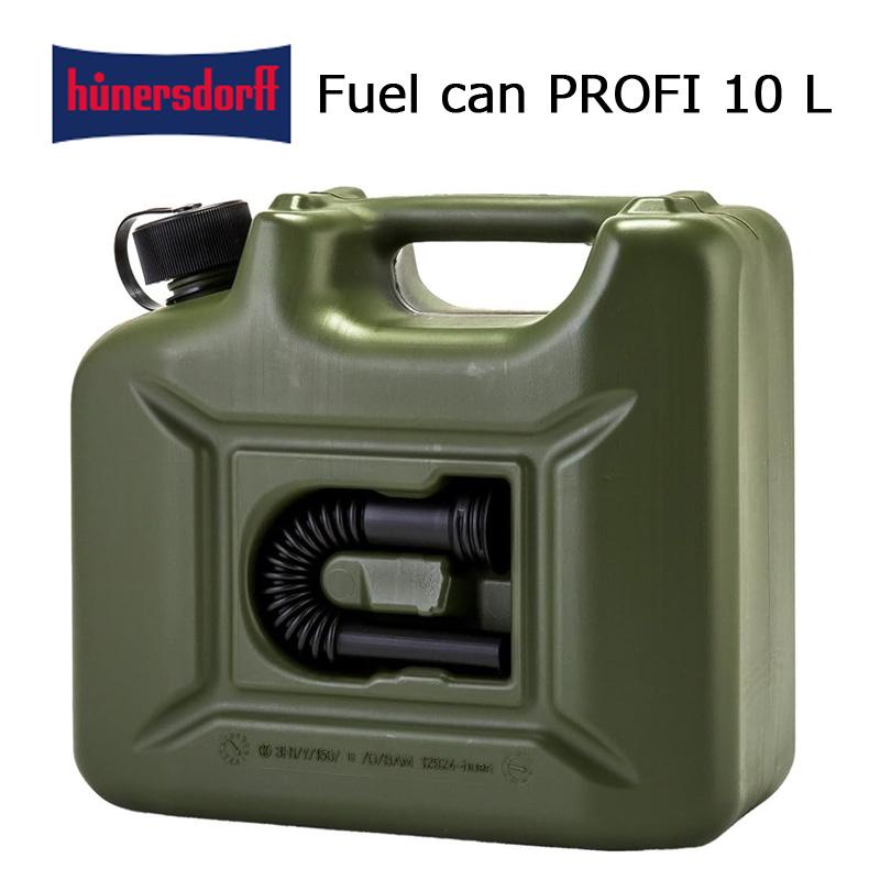 Hunersdorff 燃料タンク ポリタンク FUEL CAN PRO フューエルカンプロ 10L オリーブ 燃料 灯油 タンク キャニスター アウトドア キャンプ :hdfcpro10 ...
