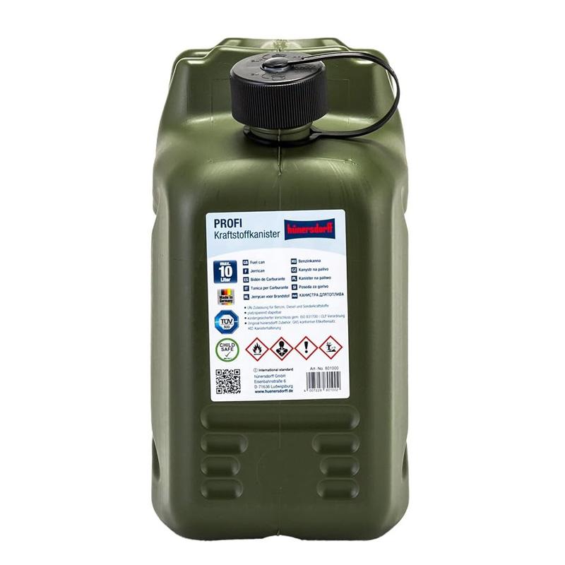 Hunersdorff 燃料タンク ポリタンク FUEL CAN PRO フューエルカンプロ 10L オリーブ 燃料 灯油 タンク キャニスター アウトドア キャンプ :hdfcpro10 ...