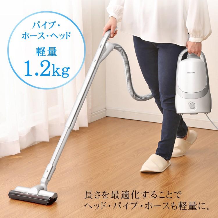 IRIS OHYAMA 掃除機 軽量 スティッククリーナー 軽量紙パッククリーナー パワーヘッド シルバー KIC-BTP2-S アイリスオーヤマ : ラクチーナ Yahoo!店 - 通販 ...