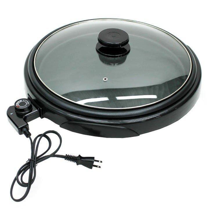 ホットプレート 丸型 大きめ 35cm 電気ホットプレート HK-350 ホームパーティ : 7056873 : ラクチーナ Yahoo!店 ...