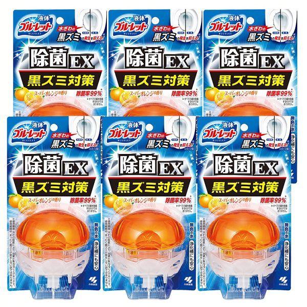 小林製薬 [6個]液体ブルーレット おくだけ除菌EX スーパーオレンジ 70ml (D) : ラクチーナ Yahoo!店 - 通販 - Yahoo!ショッピング