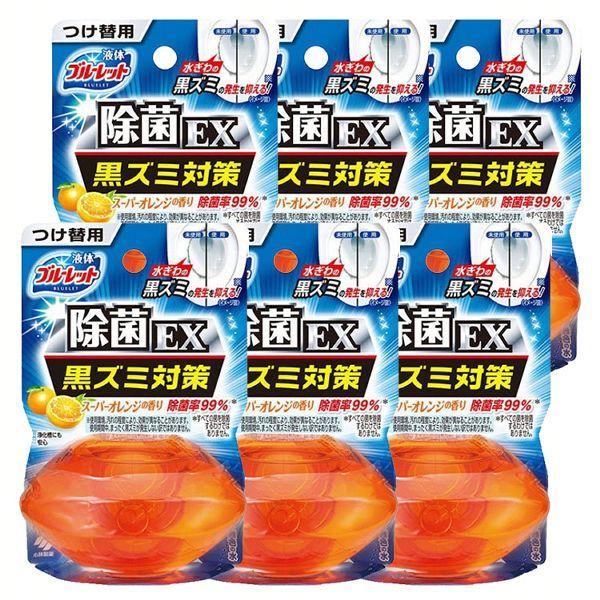 小林製薬 [6個]液体ブルーレット おくだけ除菌EX つけ替用 スーパーオレンジ 70ml (D) : ラクチーナ Yahoo!店 - 通販 - Yahoo!ショッピング