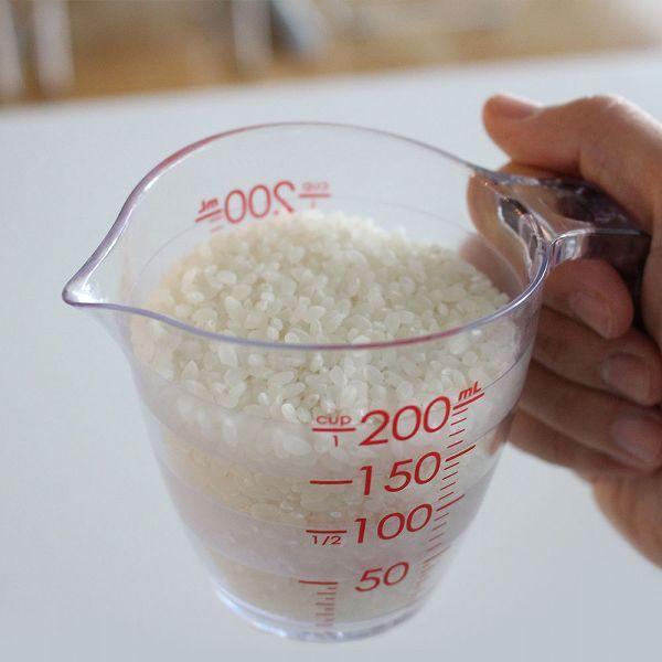 MARNA(マーナ)目盛りが見やすい計量カップ 200ml クリア K649CL (D) : ラクチーナ Yahoo!店 - 通販 - Yahoo!ショッピング