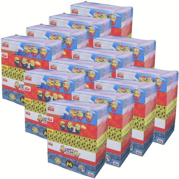 (12個セット)ティッシュペーパー 可愛い キャラクター ボックスティシュ 150W 5P ミニオン企画 112042 : ラクチーナ Yahoo!店 - 通販 - Yahoo!ショッピング