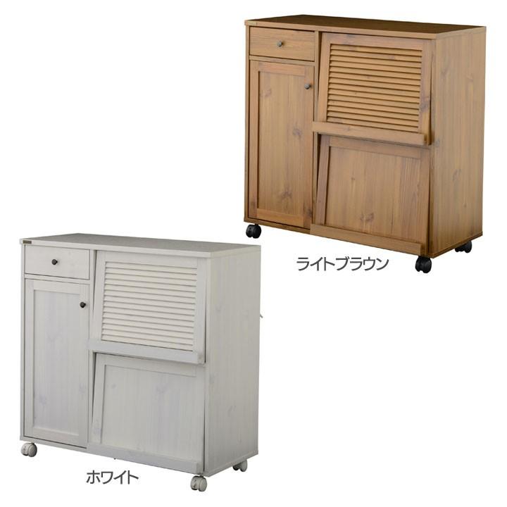 【代引不可】 ワゴン キッチンワゴン レンジ台 カウンター キッチン収納 ロヴィフラップワゴン RO90-90F : ラクチーナ Yahoo!店 - 通販 - Yahoo!ショッピング