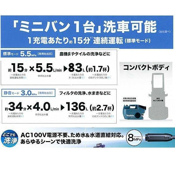 マキタ 36V 充電式高圧洗浄機 MHW080DPG2 18V+18V=36V 6.0Ahバッテリ・充電器・ケース付 : 匠ツールズ - 通販 - Yahoo!ショッピング