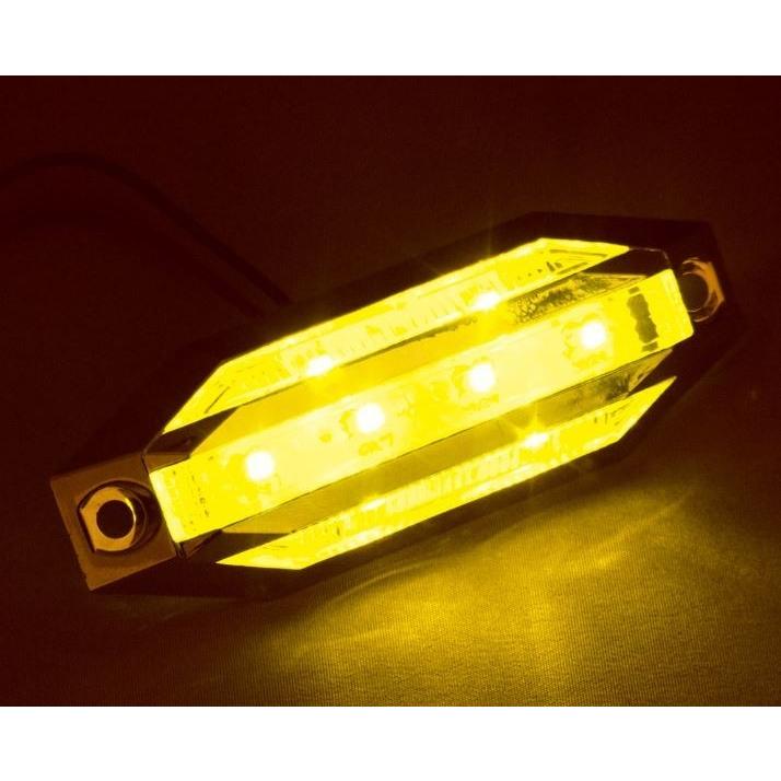 YAC（ヤック） 槌屋ヤック YAC slim流星8LED車高灯 スーパーイエローCE221 トラック・カー用品 : 匠トラックショップ ヤフー店 - 通販 - Yahoo!ショッピング
