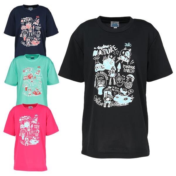 JUIC ジュウイック ナチュール ahg0362 卓球ウェア トップス 半袖Tシャツ メンズ レディース キッズ ジュニア : 卓球専門店 卓天(タクテン) - 通販 - Yahoo!ショッピング
