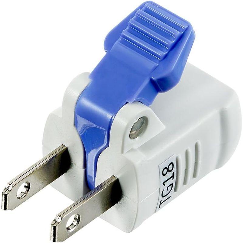 エルパ (ELPA) 楽に抜けるアダプター コンセント 125V 1500wまで アダプター 15A RTP-303B(W) : 20231006011934-00935 : TAMストア ...