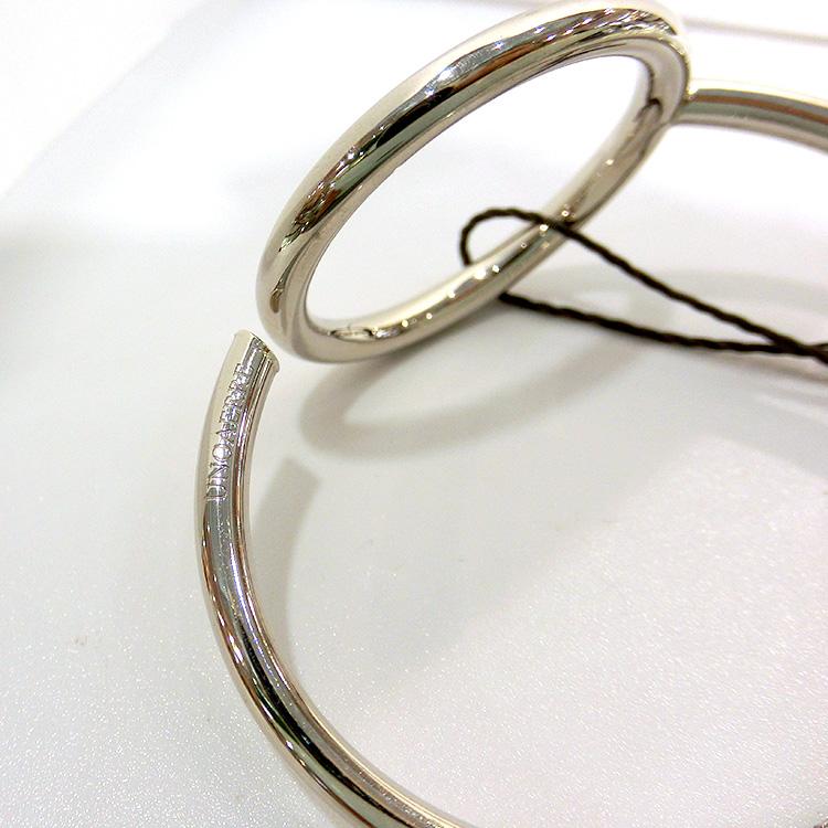 UNOAERRE ウノアエレ ブレスレット SILVER COLLECTION シルバー 925 サークル 丸 円 地金 イタリア (ND ...