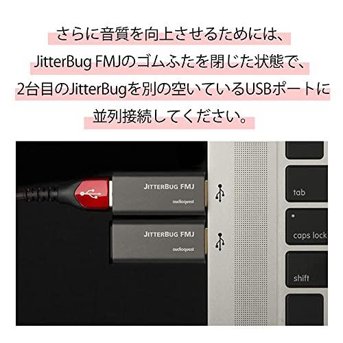 audioquest JitterBug Full Metal JacketUSBノイズフィルター audioquest JitterBug Full Metal JacketUSBノイズフィルター