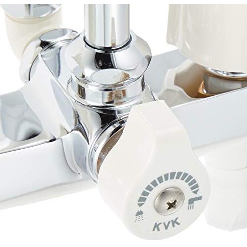 KVK デッキ形2ハンドルシャワー 【KF14E】 : たま実屋商店 - 通販 - Yahoo!ショッピング