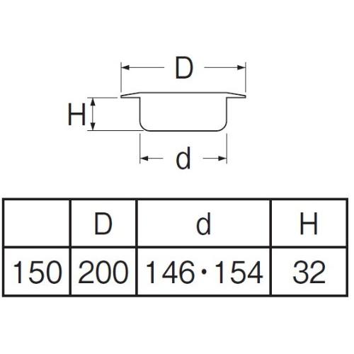 SANEI 【VU・VPパイプ兼用ツバ広掃除口】呼び150配管用 H52-2-150 : たま実屋商店 - 通販 - Yahoo!ショッピング