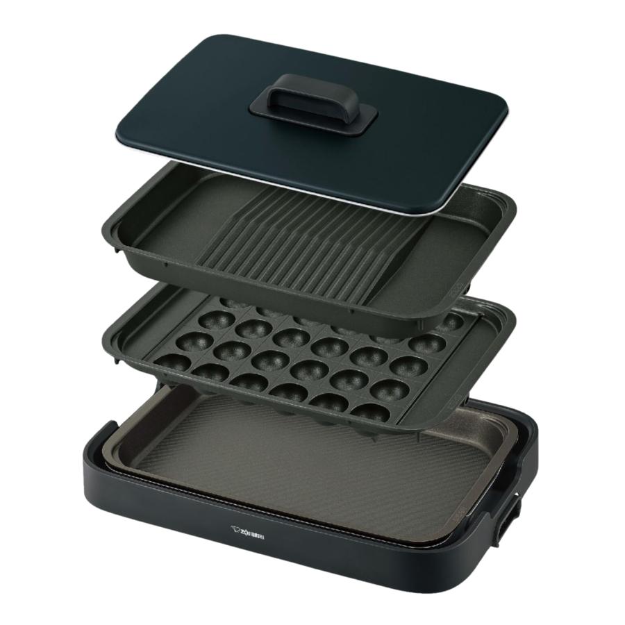 象印マホービン ホットプレート やきやき 3枚タイプ 深型プレート 焼肉