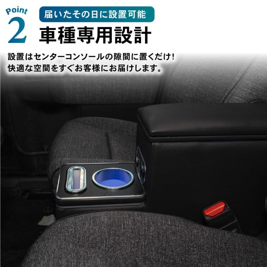 CRAFT WORKS (クラフトワークス) 新型 シエンタ コンソールボックス 10系 15系 170系 LED コンソール ボックス アームレスト : s-b0d34s1kr7 ...