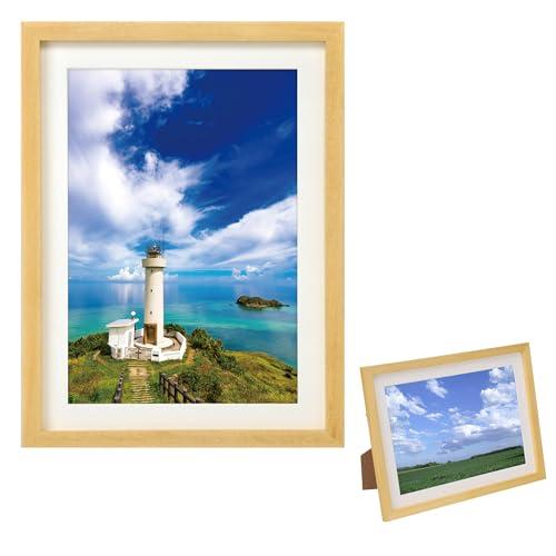 ハクバ HAKUBA 木製額縁 MM-01 A4 アクリル板 スタンド付 ナチュラル FWMM01-NTA4A : たまり堂 - 通販 ...