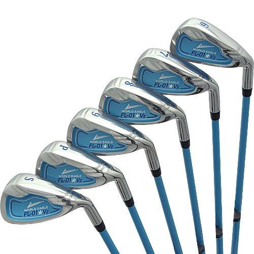 WORLD EAGLE(ワールドイーグル)FL-01-V2 レディース アイアンセット ブルー 右用WE-JF01-iS-LR-BLL : たまり堂 - 通販 - Yahoo!ショッピング