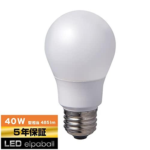 エルパ (ELPA) LED電球A形広配光 E26 電球色相当 屋内用 LDA5L-G-G5102 : たまり堂 - 通販 - Yahoo!ショッピング