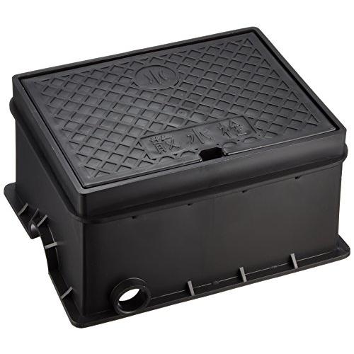 SANEI 散水栓ボックス 床面用 底板なし 黒 R81-8-D : たまり堂 - 通販 - Yahoo!ショッピング