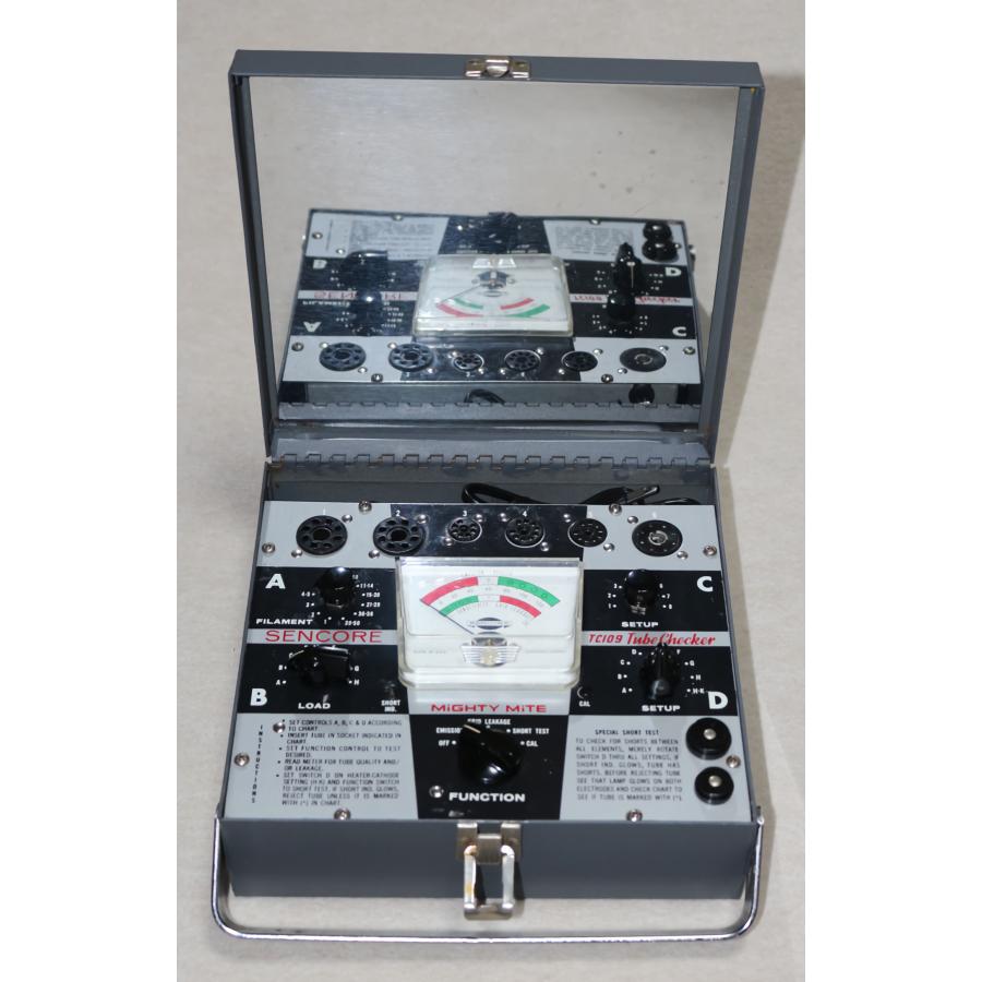 真空管試験機 高性能 SENCORE MiGHTY MiTE TC109 昇圧アダプター付き : 球露屋 ヤフーショップ - 通販 ...