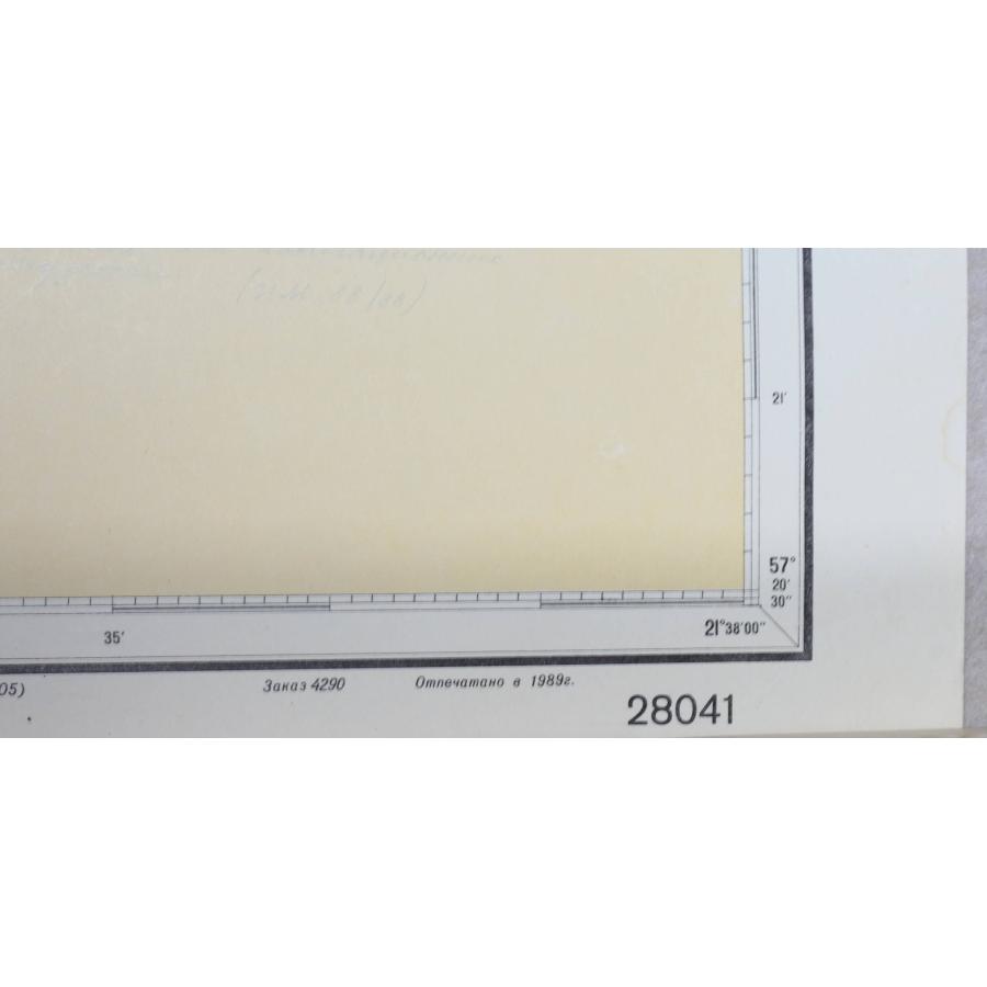 冷戦ロシア 当時の航海図 28041 ソ連国防省航海海洋主局 門外不出 : 球露屋 ヤフーショップ - 通販 - Yahoo!ショッピング