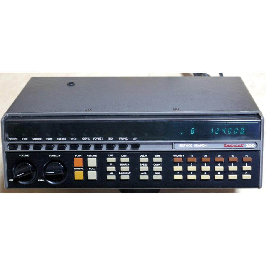 【メーカー直送】 エアバンドに最適 BC300 蛍光表示管スキャンレシーバー ビンテージスキャン受信機 アマチュア無線 - mtown.my