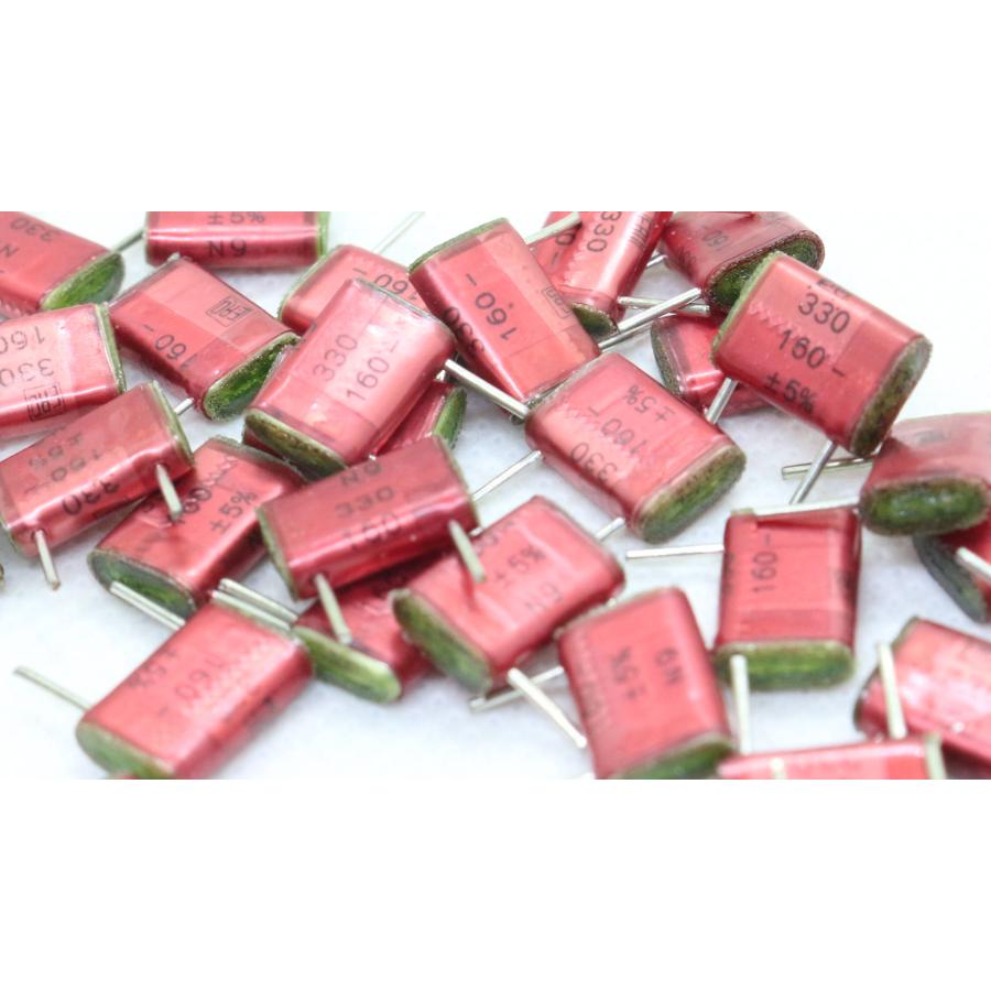 激安 EROコンデンサ 20個セット 330pF 160V KC1848 Roederstein ERO 使えばわかります。 : 球露屋 ヤフーショップ - 通販 - Yahoo!ショッピング