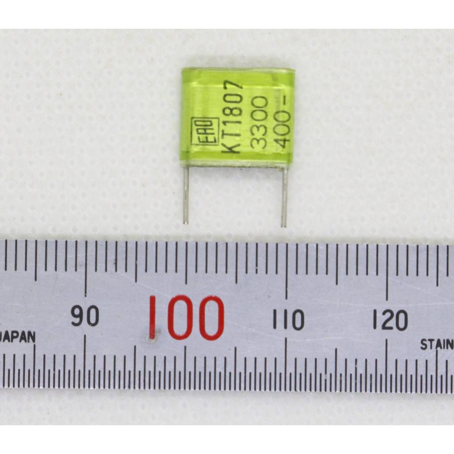 激安 EROコンデンサ 20個セット 3300pF 400V KT1807 Roederstein ERO 使えばわかります。 : 球露屋 ヤフーショップ - 通販 - Yahoo!ショッピング