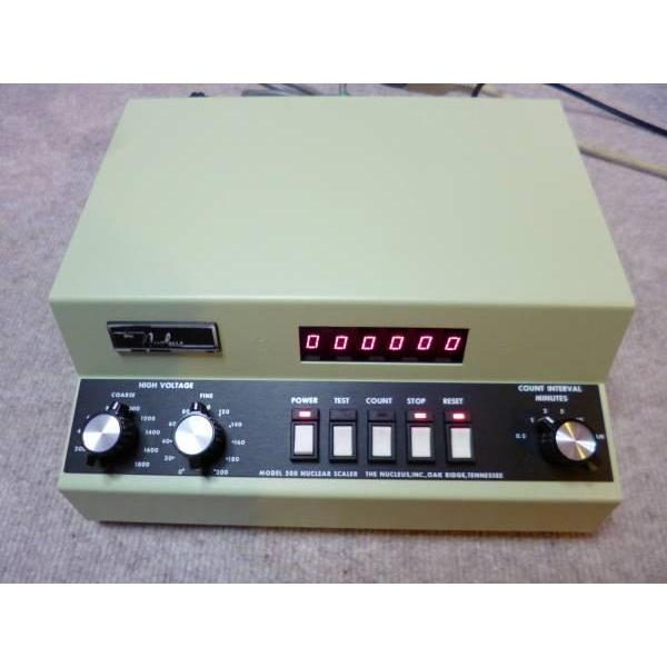 放射線用 スケーラー タイマーカウンター NUCLEAR SCALER TIMER500 50、60Hz 周波数対応改造済み : 球露屋 ...