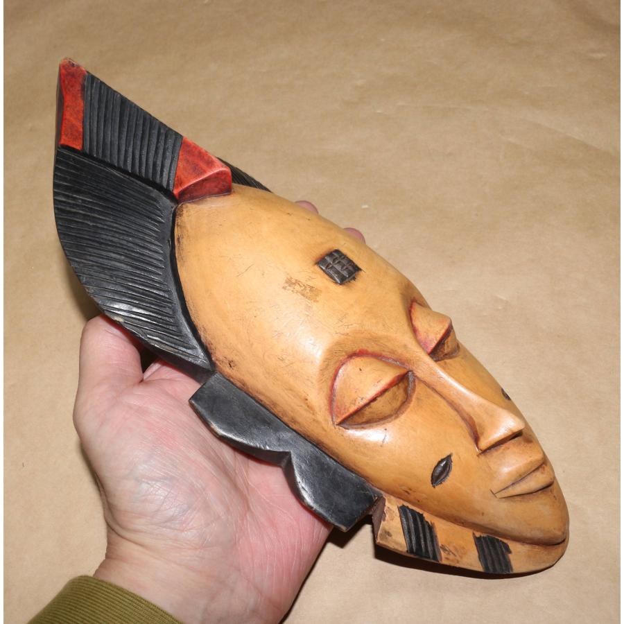 アフリカ グル族 ザオウリマスク 手彫り壁掛け zao1 : 球露屋 ヤフーショップ - 通販 - Yahoo!ショッピング