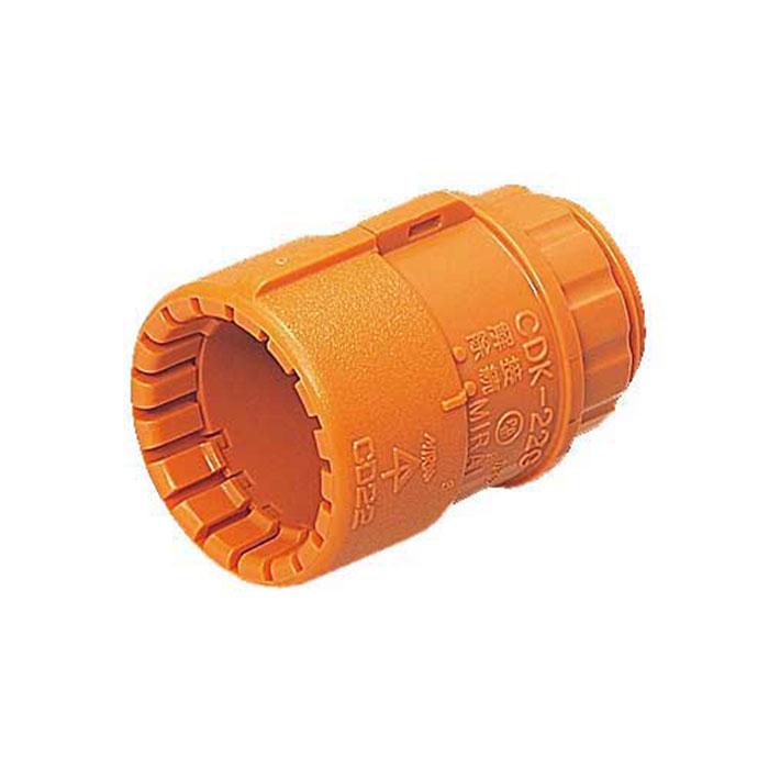 未来工業 CD管 コネクタ 内径22mm用 CDK-22G : エアコン・家電通販のたまたま Yahoo!店 - 通販 - Yahoo!ショッピング