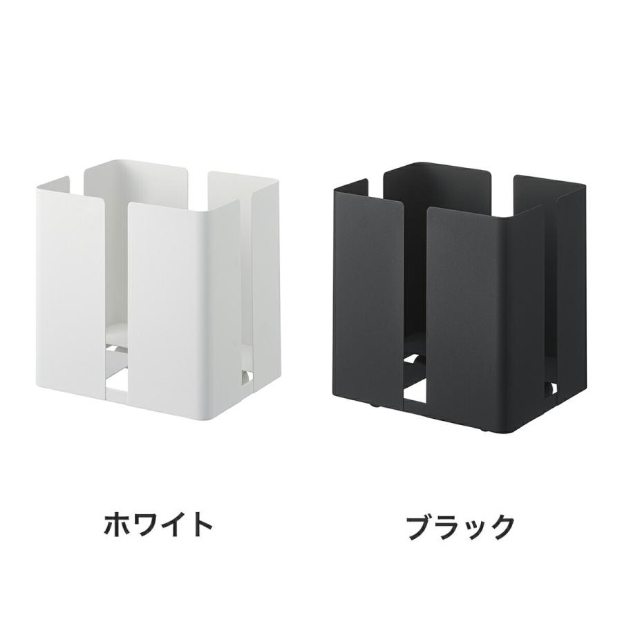 tower 新聞紙 ラック 収納 キャスター付きニューズラック タワー 山崎実業 yamazaki そのまま結束できる ブラック ホワイト 4763 4764 : ハンガー&インテリア ...
