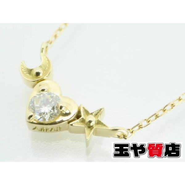 AHKAH AHAKAH アーカー ダイヤ1P シンシア ハート ペンダント ネックレス K18 2014クリスマス限定 : 親切な 玉や質店 ...