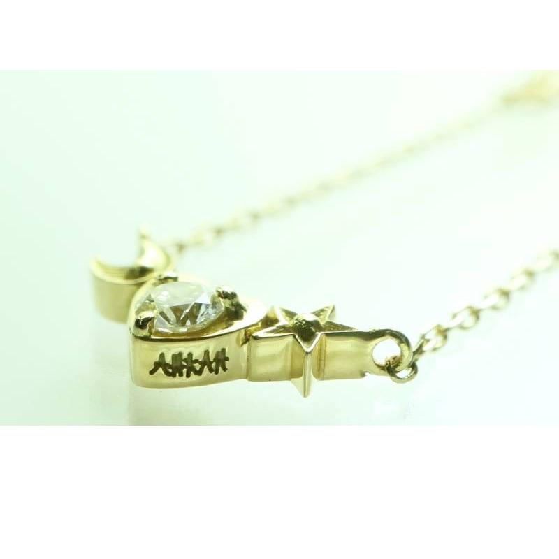 AHKAH AHAKAH アーカー ダイヤ1P シンシア ハート ペンダント ネックレス K18 2014クリスマス限定 : 親切な 玉や質店 ...