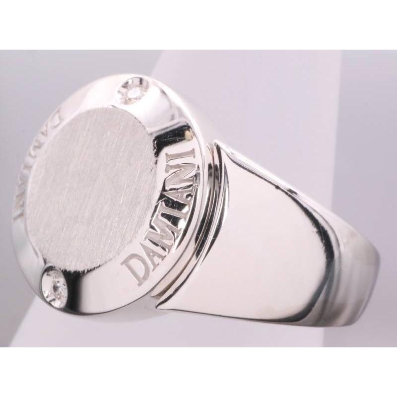 DAMIANI ダミアーニ 美品 ダイヤ 2P ブラゾーニ リング 11.5号 K18WG 750 ホワイトゴールド : 親切な 玉や質店 - 通販 - Yahoo!ショッピング