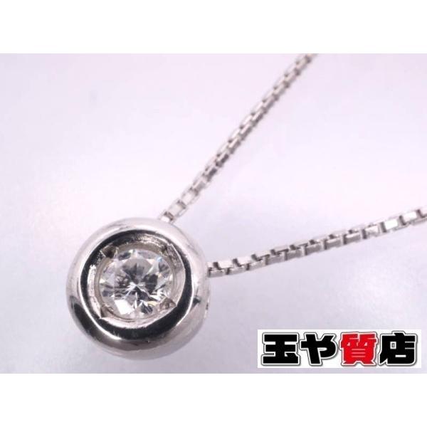 ダイヤ0.10ct ペンダント ベネチアン ネックレス pt850 pt900 プラチナ : 親切な 玉や質店 - 通販 - Yahoo!ショッピング