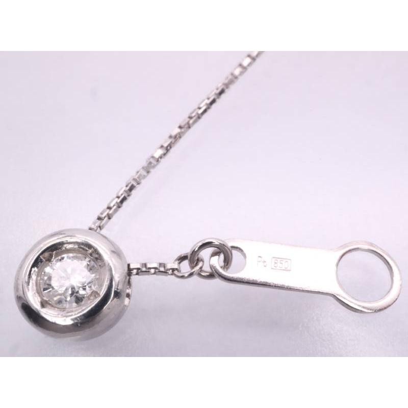 ダイヤ0.10ct ペンダント ベネチアン ネックレス pt850 pt900 プラチナ : 親切な 玉や質店 - 通販 - Yahoo!ショッピング