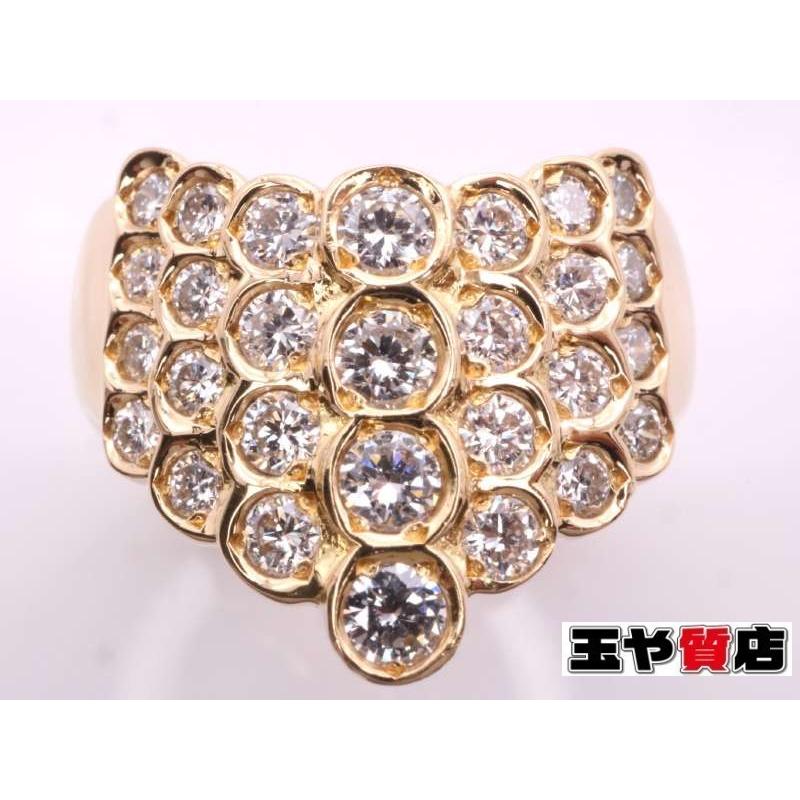 POLA ポーラ 美品 ダイヤ 0.76ct デザイン リング 10号強 750 K18YG イエローゴールド : 親切な 玉や質店 - 通販 - Yahoo!ショッピング