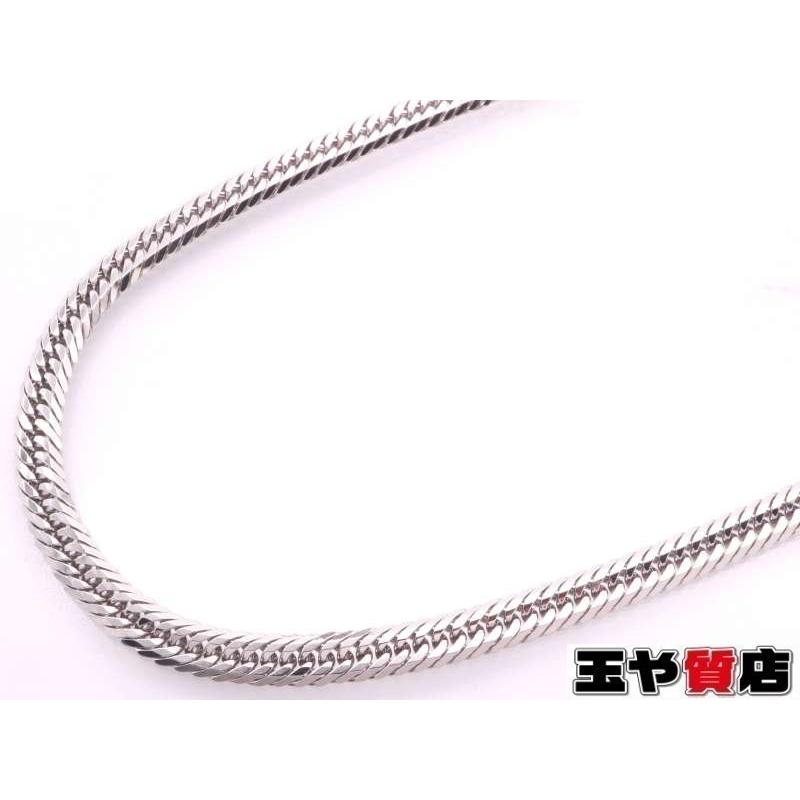 美品 トリプルキヘイ 六面 50.3g ネックレス pt850 プラチナ : 親切な 玉や質店 - 通販 - Yahoo!ショッピング