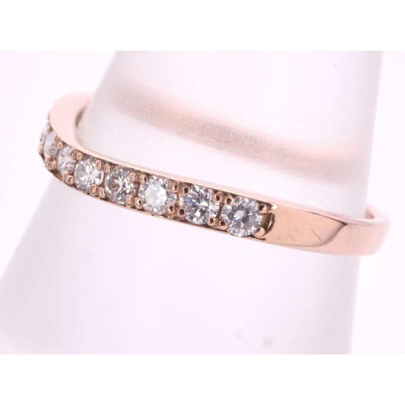 ダイヤ0.20ct デザイン リング 12号 K18PG ピンクゴールド : 親切な 玉や質店 - 通販 - Yahoo!ショッピング