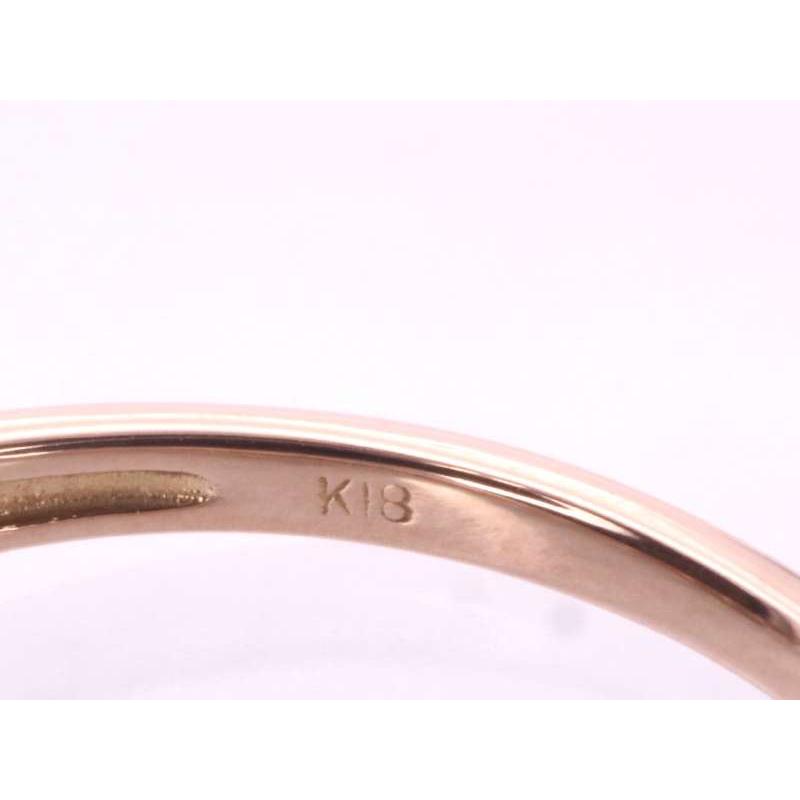 ダイヤ0.20ct デザイン リング 12号 K18PG ピンクゴールド : 親切な 玉や質店 - 通販 - Yahoo!ショッピング