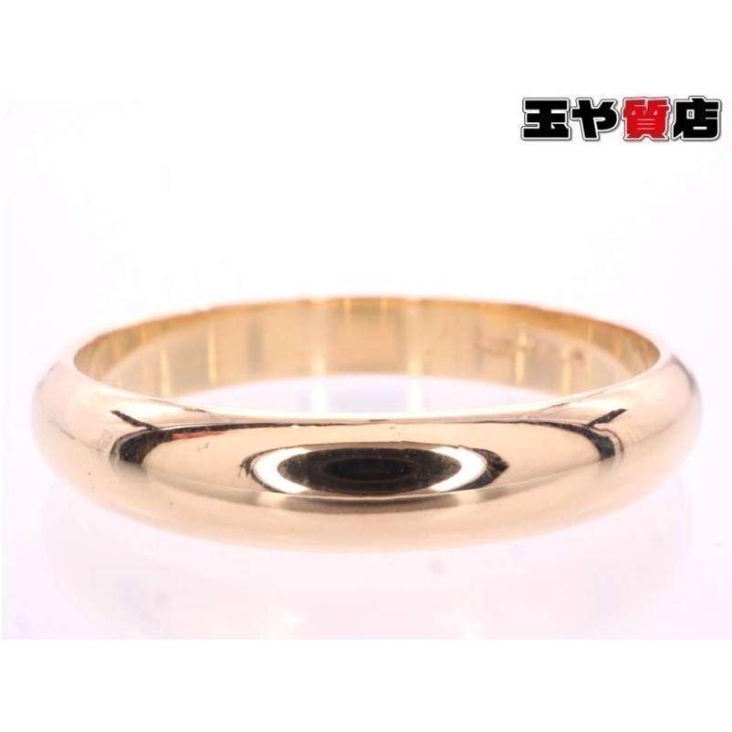 甲丸 リング 23号 750 K18YG イエローゴールド : 親切な 玉や質店 - 通販 - Yahoo!ショッピング