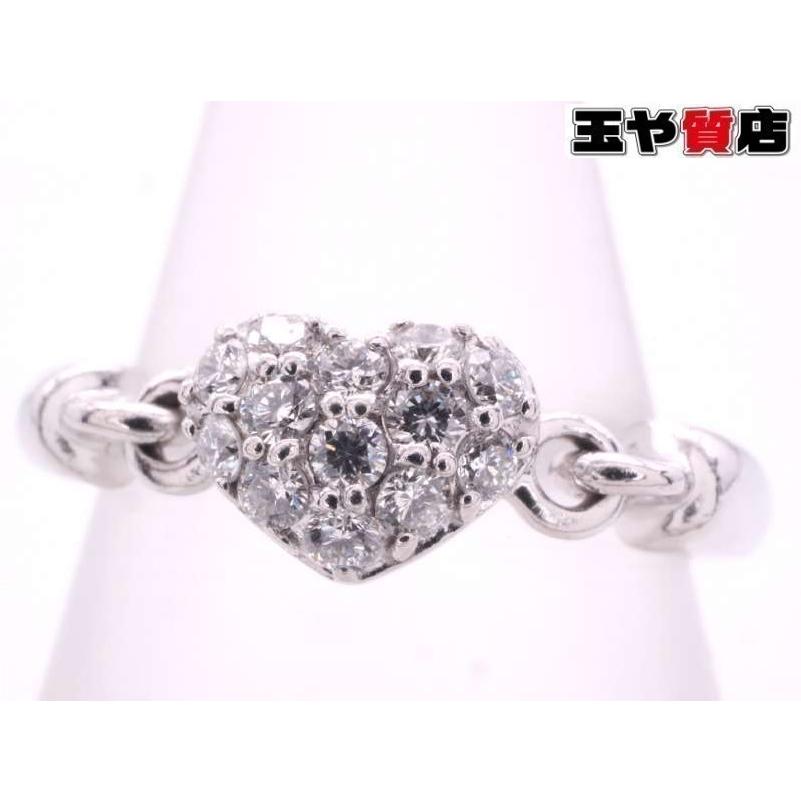 Ponte Vecchio ポンテヴェキオ ダイヤ0.17ct ハートムーブ リング 9号 K18WG ホワイトゴールド : 親切な 玉や質店 - 通販 - Yahoo!ショッピング