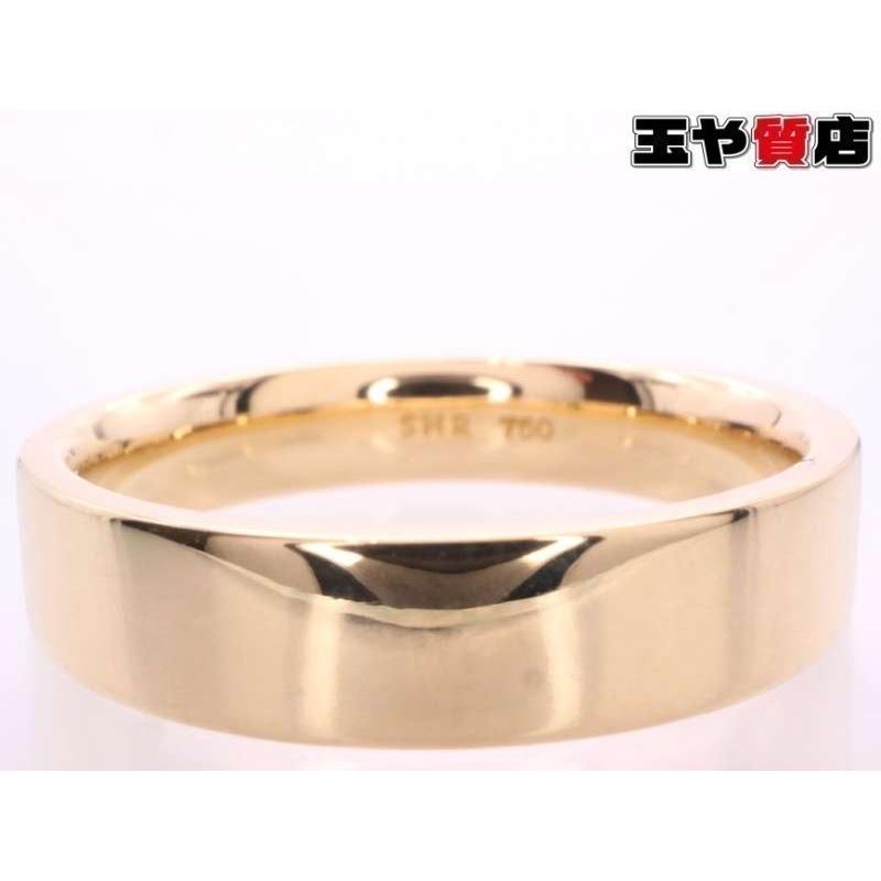 平打リング 16号 750 K18YG イエローゴールド : a1104 : 親切な 玉や質店 - 通販 - Yahoo!ショッピング